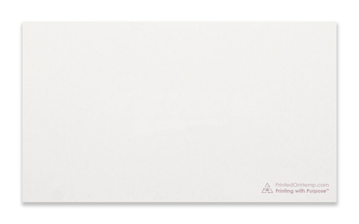 Hemp Business Cards | Sustainable Business Cards | Hemp Printing – Hemp ...